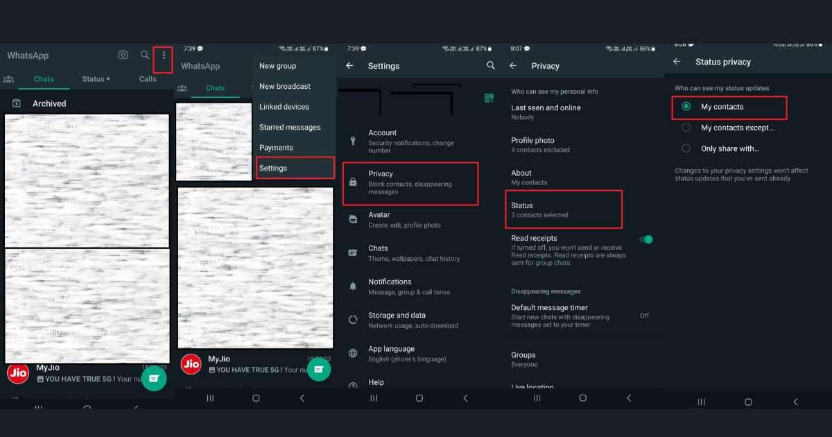 How to Fix WhatsApp Status View Not Showing? - MambaPost